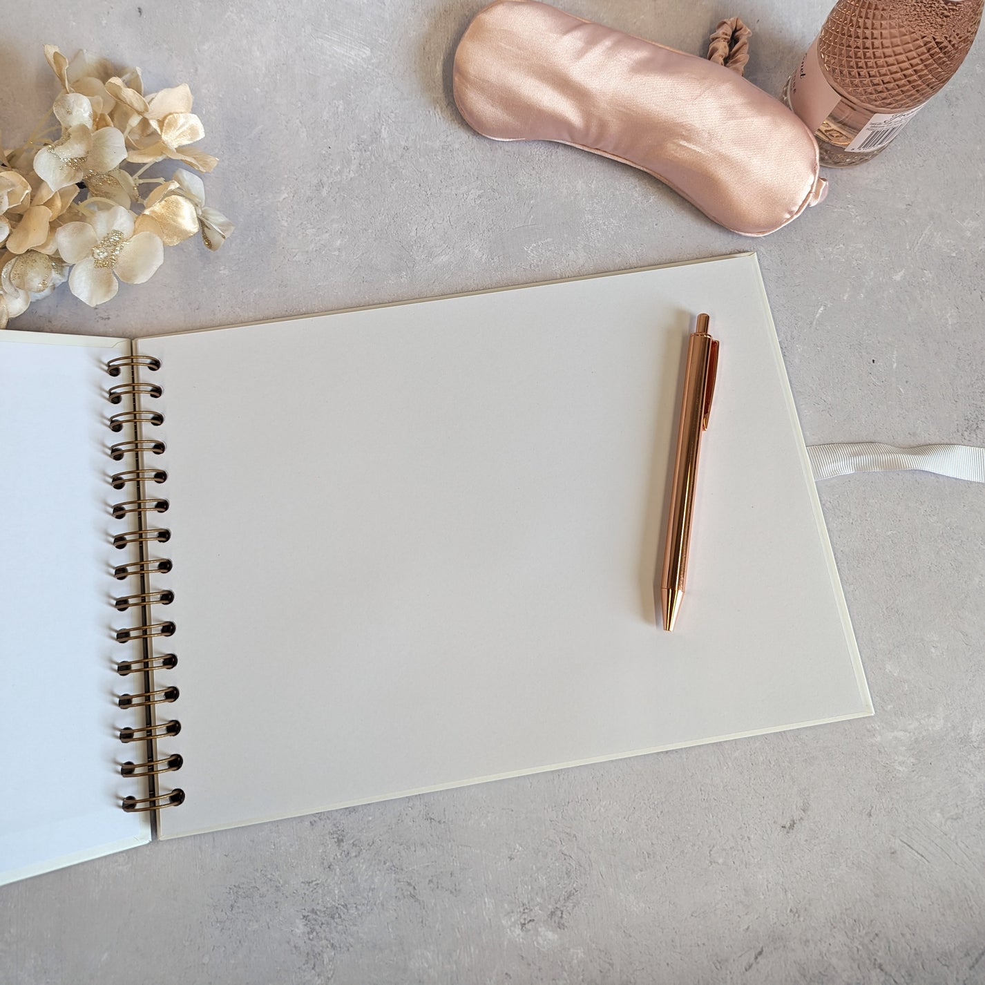 Letters to the Bride A4 Scrapbook Album - Elegant Style - Personalised ...