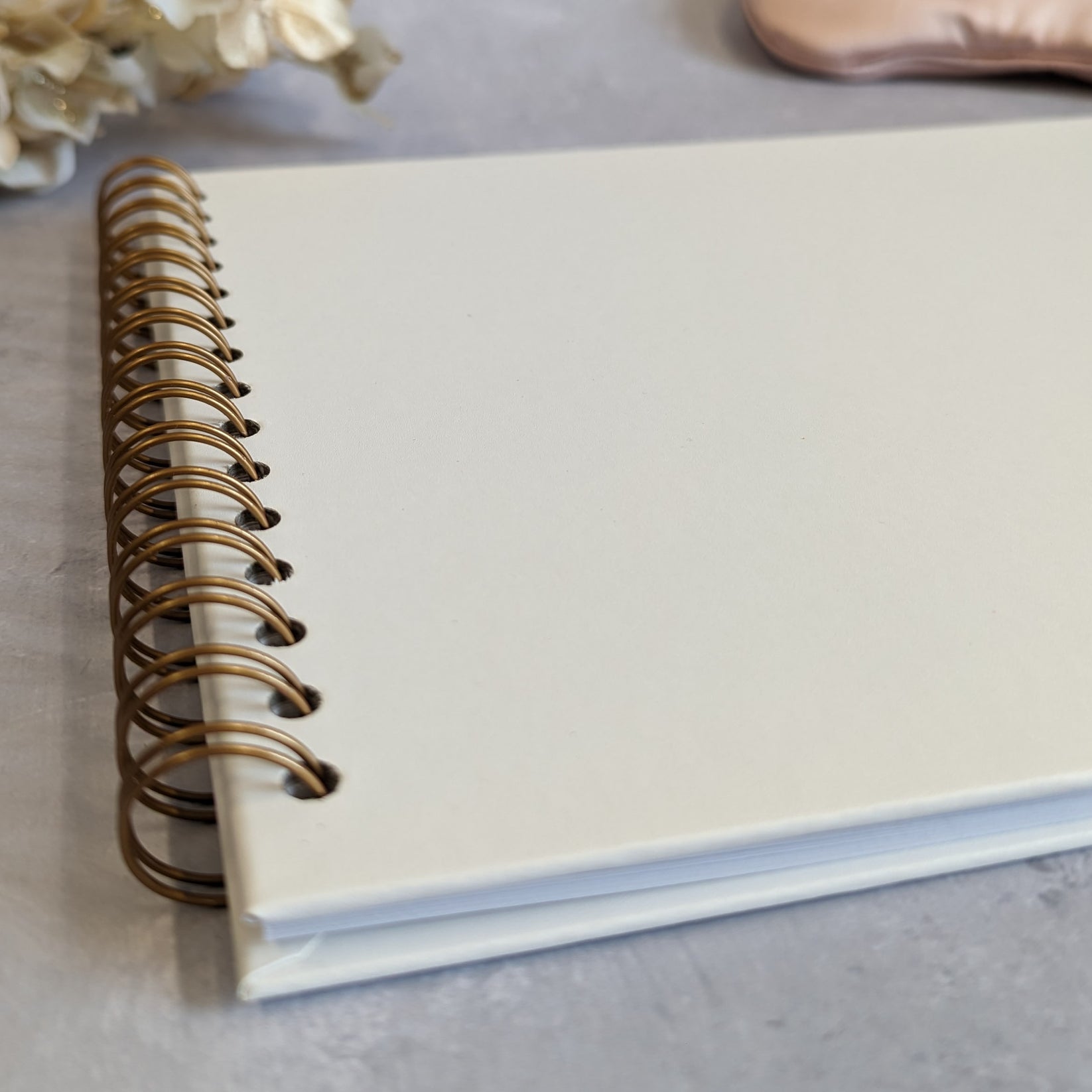 Letters to the Bride A4 Scrapbook Album - White Edition - Personalised ...