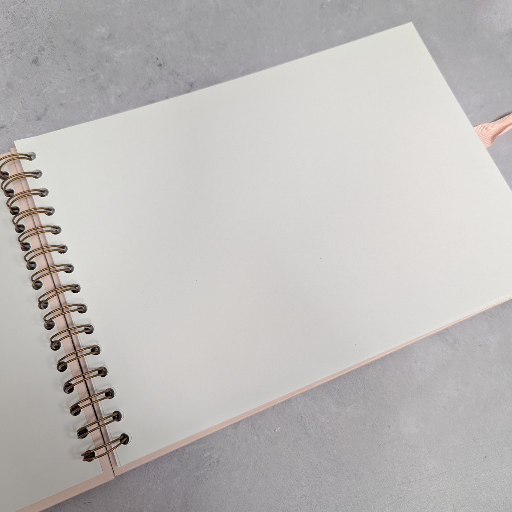 Letters to the Bride A4 Scrapbook Album - White Edition - Personalised ...