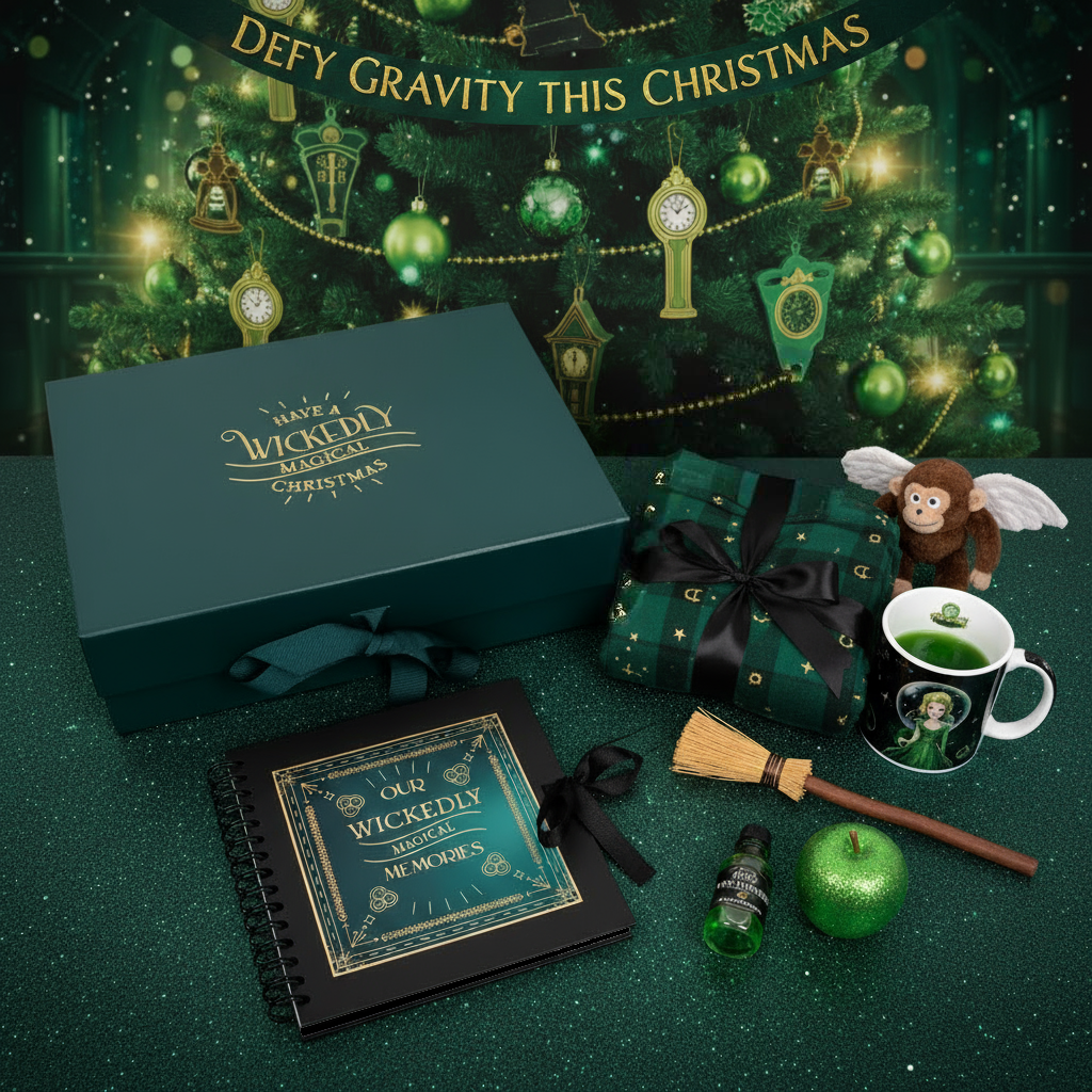 Wicked Emerald Christmas A4 Gift Box + Scrapbook Add On – Personalised ...